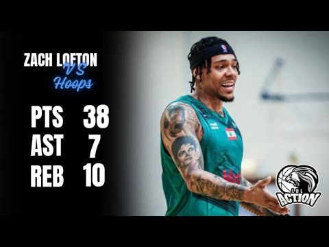 Zach Lofton highlights against Hoops || Hoops VS Sagesse 2024-2025 ...