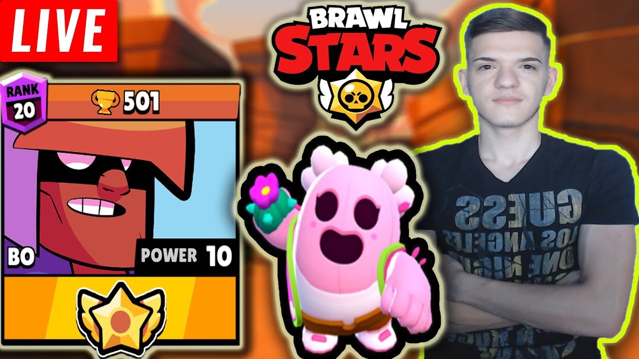 🔴[LIVE] PUSH SPRE 11,7k TROFEE CU BRAWLERI DE RANK 20! Brawl Stars ...