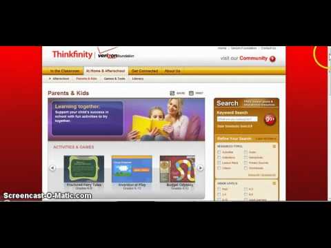 Thinkfinity Components - YouTube