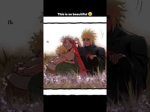 This is so beautiful ❤️‍🩹🥹 .....#naruto #anime #minato #kushina