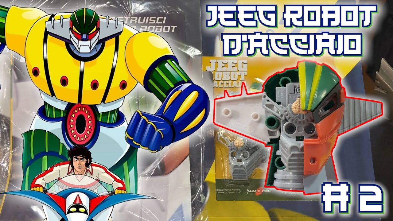 JEEG ROBOT D'ACCIAIO #2 - SECONDO NUMERO con RETRO della TESTA! 🚀 ...