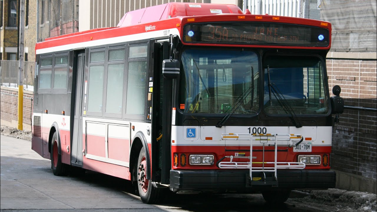 (Ride video) TTC 1000 on route 35A Jane - YouTube