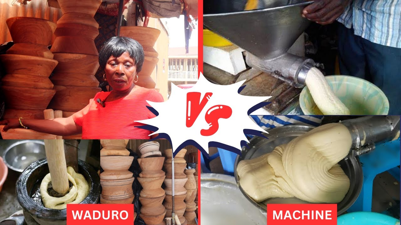 The Fufu Debate: Waduro Vrs Pounding Machine. Fufu Hemaa Clashes With ...