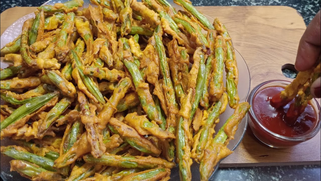 Matki phalli snacks |Chatpati gavar ki phalli snack |Cluster Beans ...