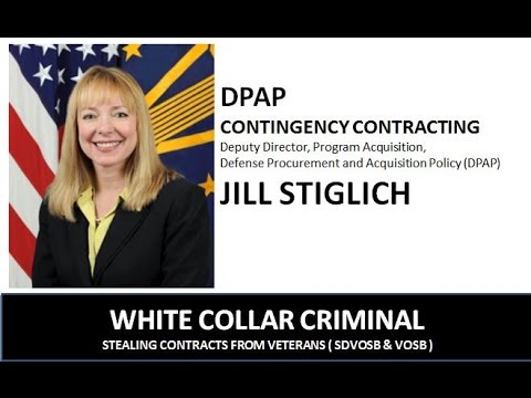 WHITE COLLAR CRIMINAL JILL STIGLICH ( DPAP ) FAR COUNCIL ACCOMPLICE ...