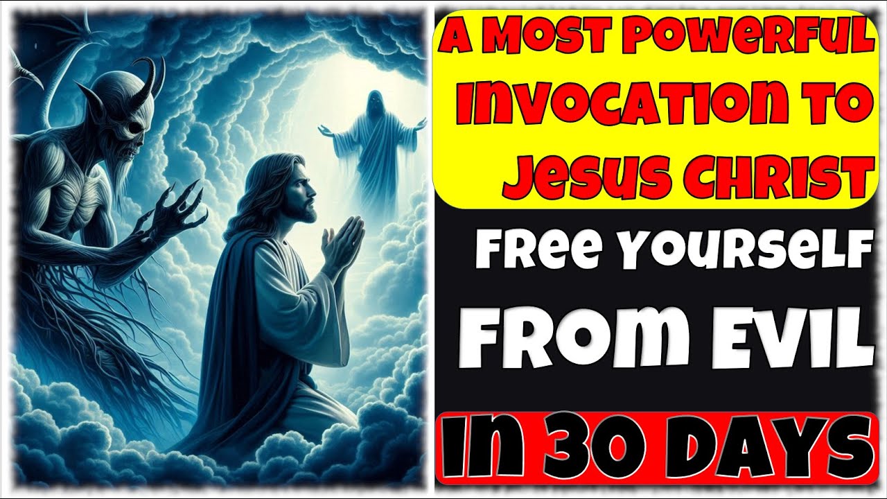 Extraordinary Prayer to Jesus: Drive Away Evil and Resist Temptations ...