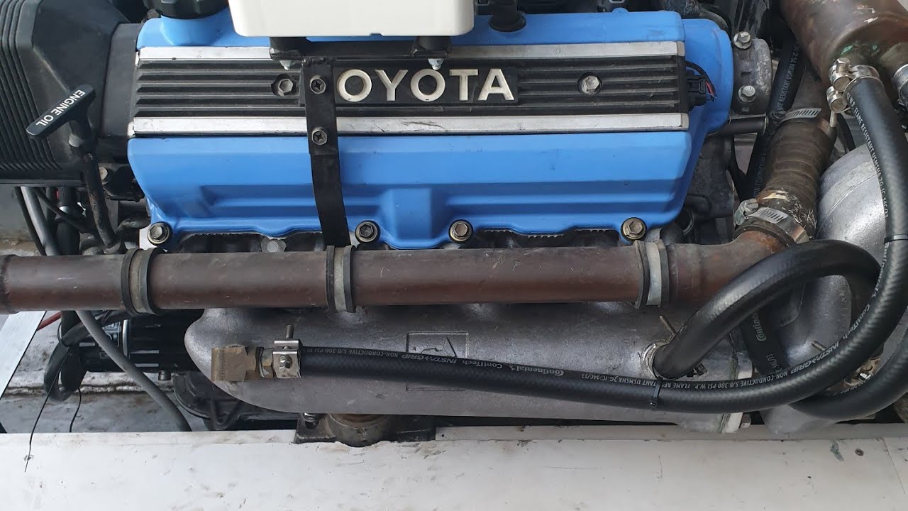 Blue 1uzfe engine wiring for jetboat to link ecu monsoon. 1UZ-FE with ...