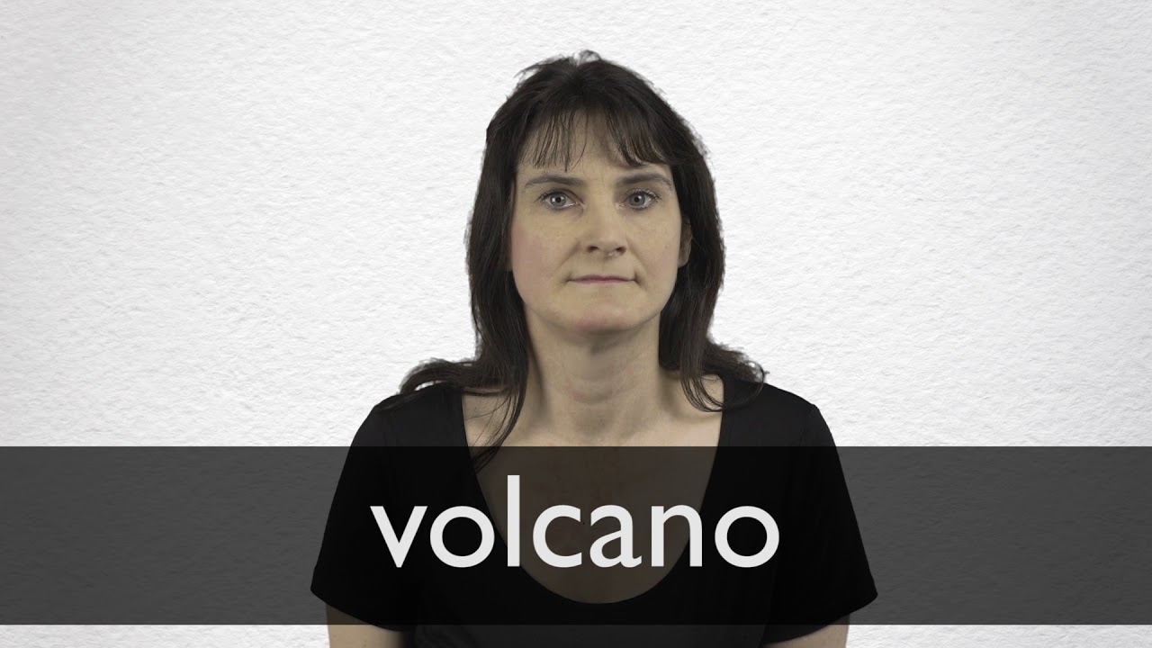 How to pronounce VOLCANO in British English - YouTube