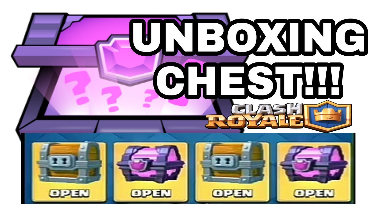 UNBOXING Clash Royale Chest! - YouTube