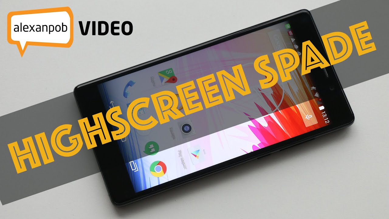 Highscreen Spade - YouTube