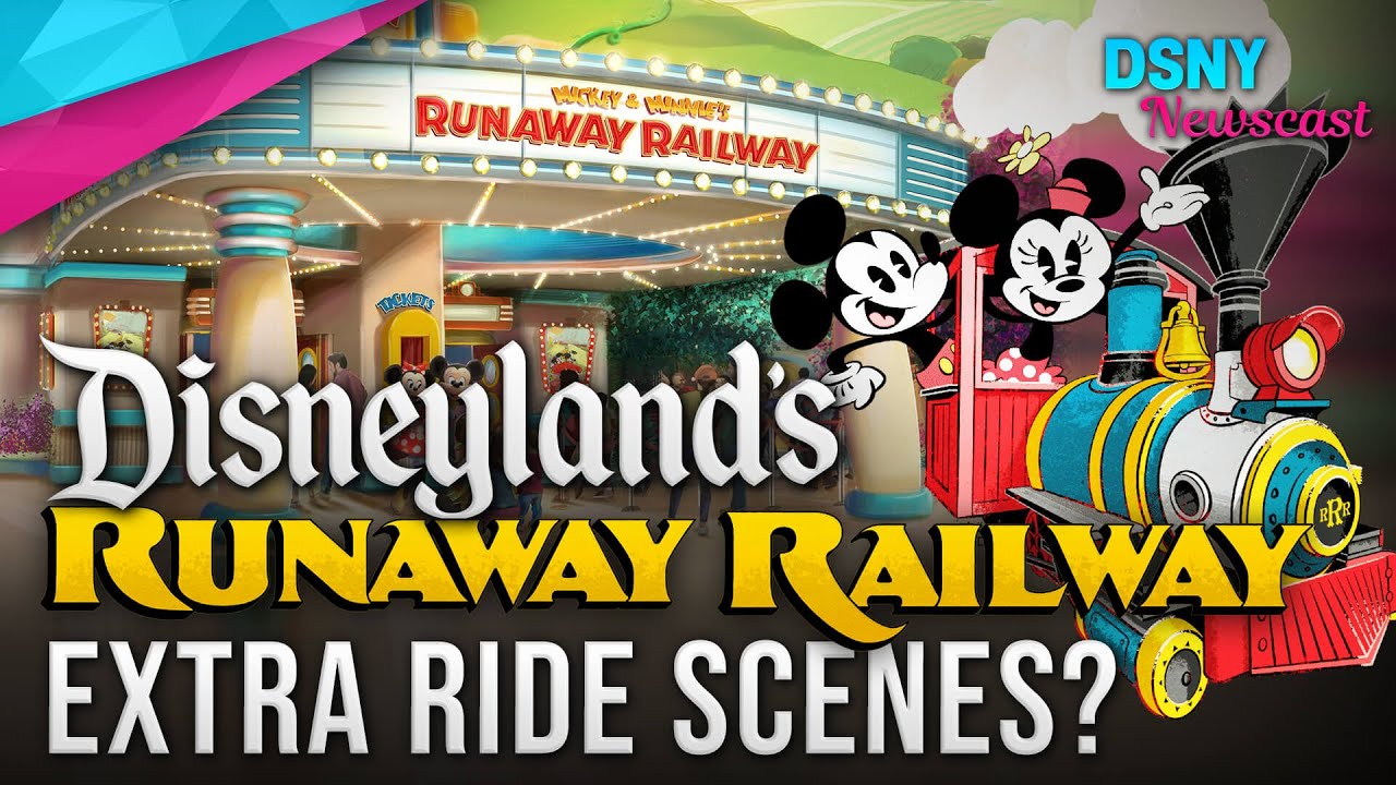 Disneyland’s RUNAWAY RAILWAY To Have More Ride Scenes? - Disney News ...
