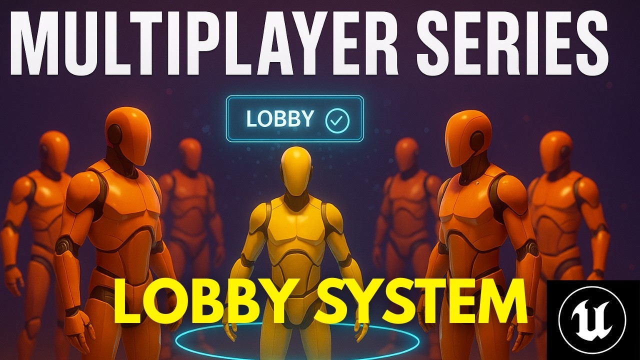 UE5 Multiplayer Series - Lobby Session System | Pt.3 - YouTube