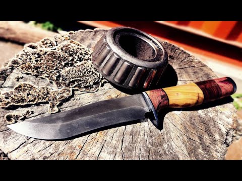 Make a recurve style knife - YouTube