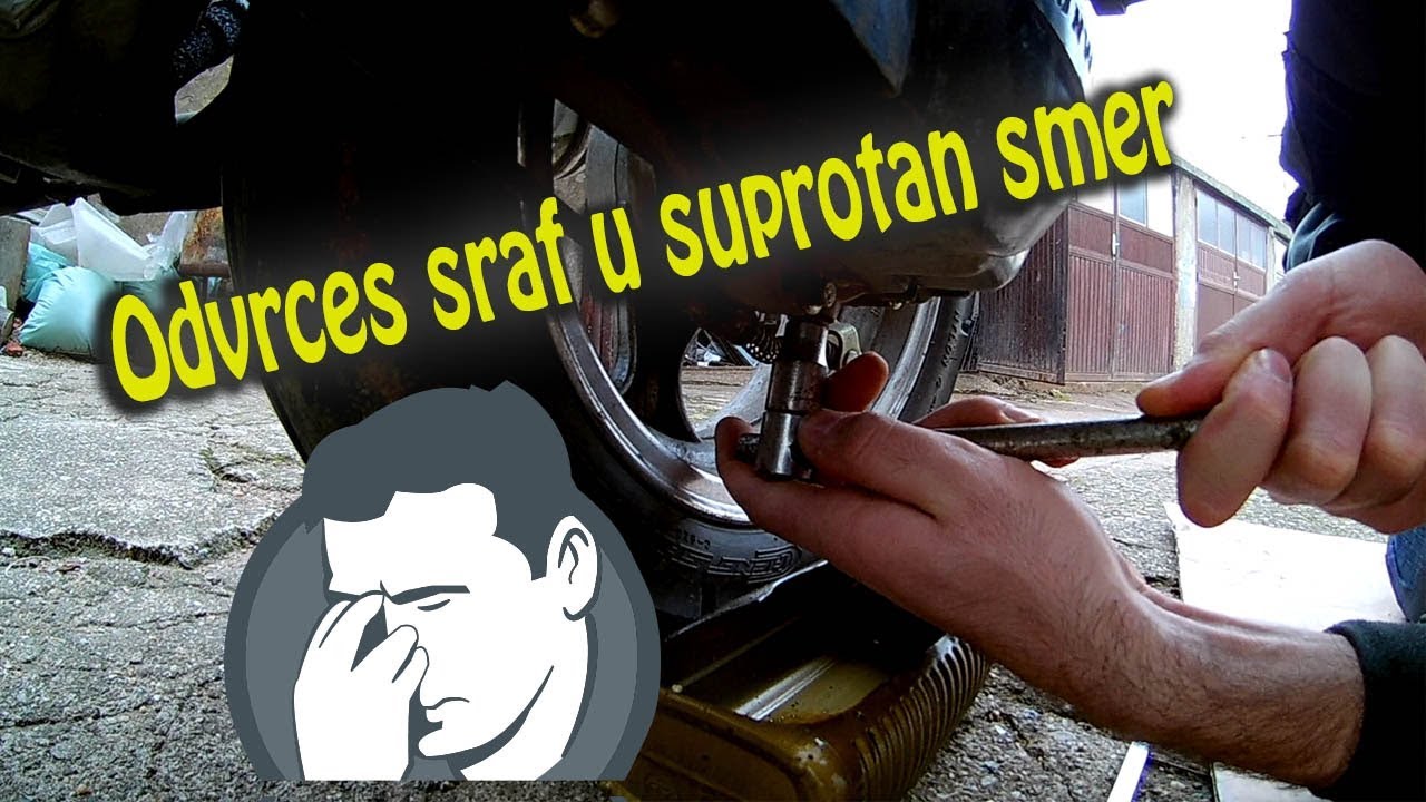 Kako da odvijete sraf u suprotnu stranu [PROFESIONALAC] - YouTube