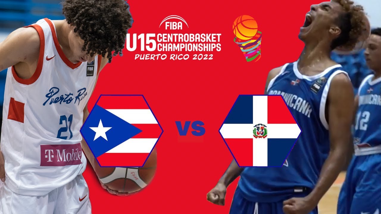 FIBA U15 Centrobasket Championships | Puerto Rico vs República ...
