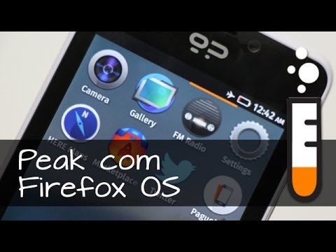 Geeksphone Peak Firefox OS Smartphone - Resenha Brasil - YouTube