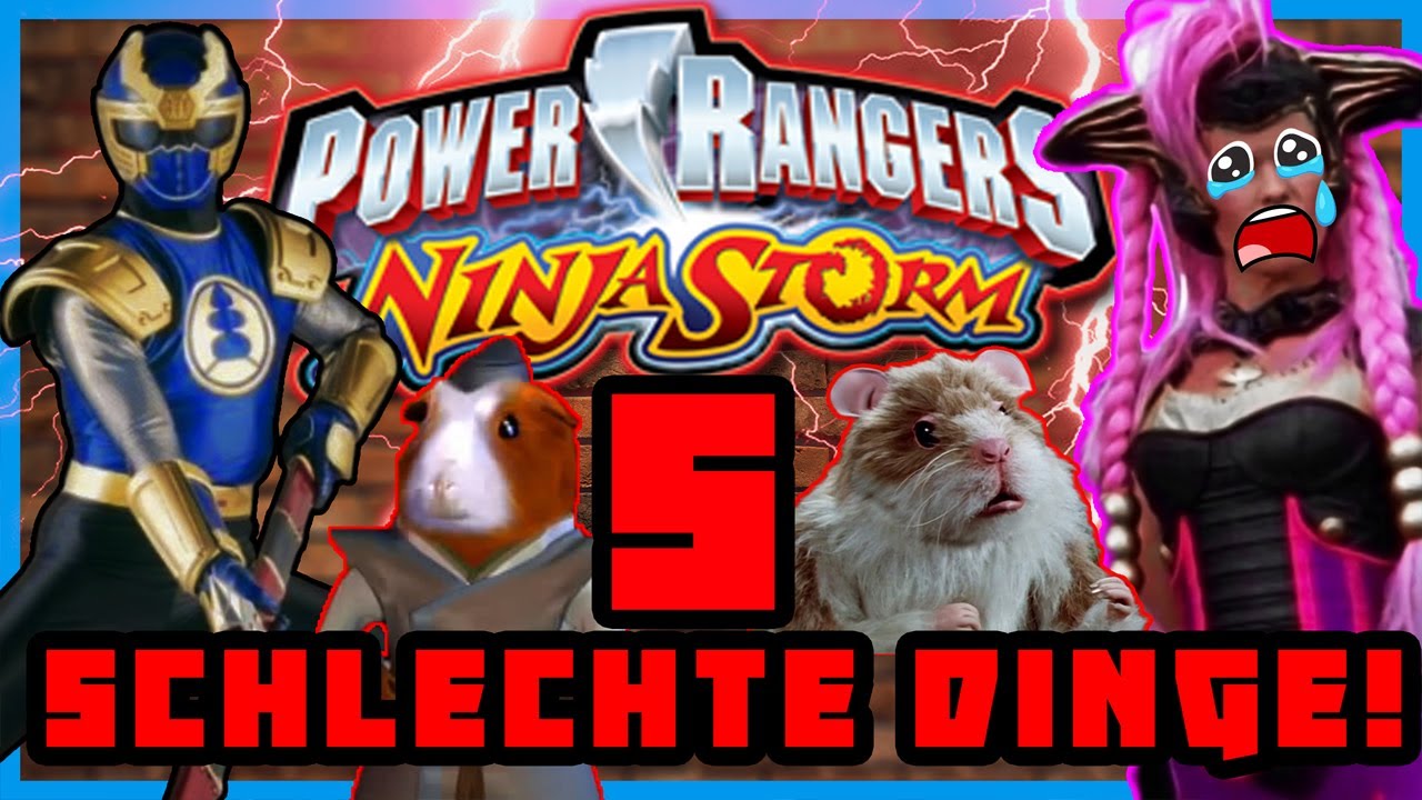 5 schlechte Dinge an Power Rangers Ninja Storm | Power Rangers ...