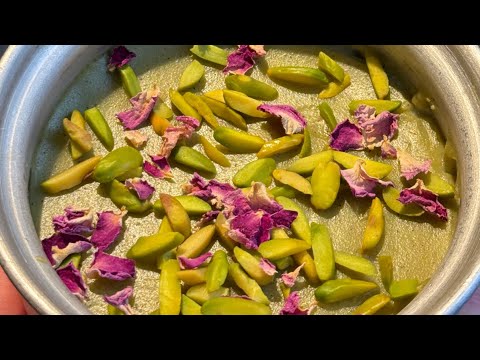 PISTACHIO FERINI - PERSIAN DESSERT @PATOGLONDON - YouTube
