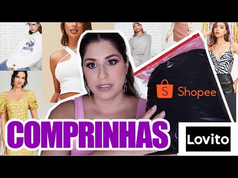 PROVANDO ROUPAS BARATINHAS da SHOPEE *LOVITO*