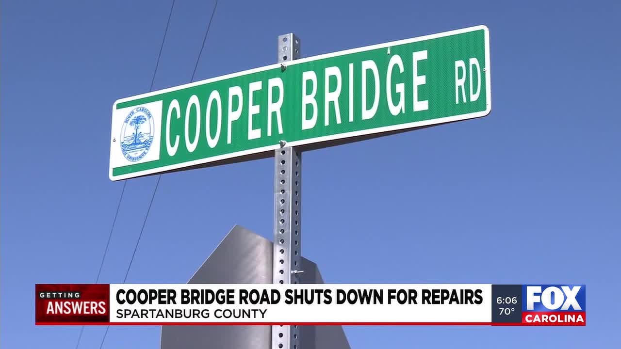 Getting Answers: Cooper Bridge Road shuts down for repairs - YouTube