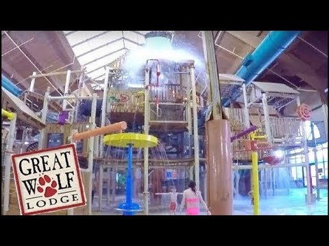 Great Wolf Lodge Water Slides Howlin' Tornado - YouTube