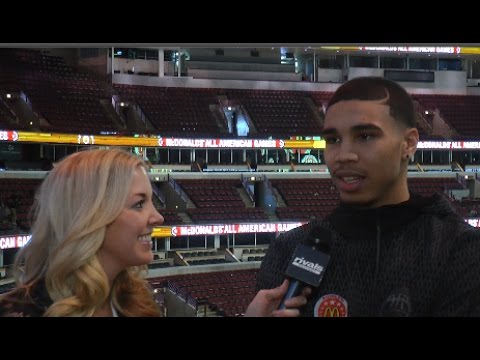 McDonald's All-American: Jayson Tatum interview - YouTube