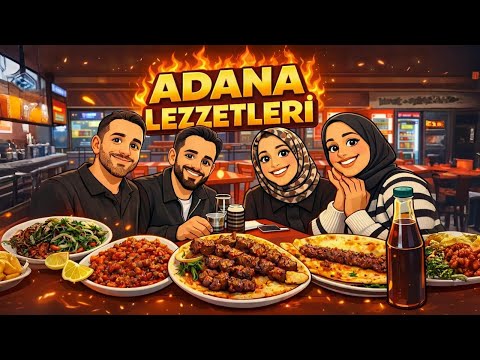 ADANA LEZZET TURU / 1 GÜNDE 10 MEKAN!