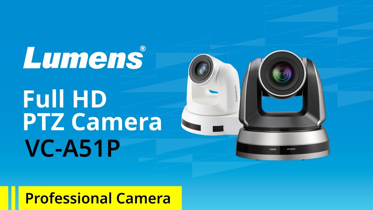 VC-A51P Full HD PTZ Camera | Lumens ProAV - YouTube