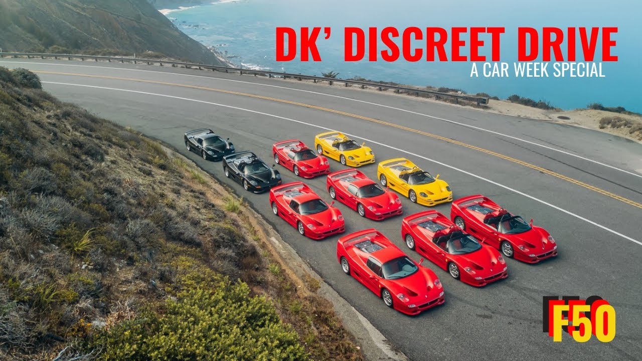 DK's 'Discreet Drive' - Car Week 2025 - YouTube