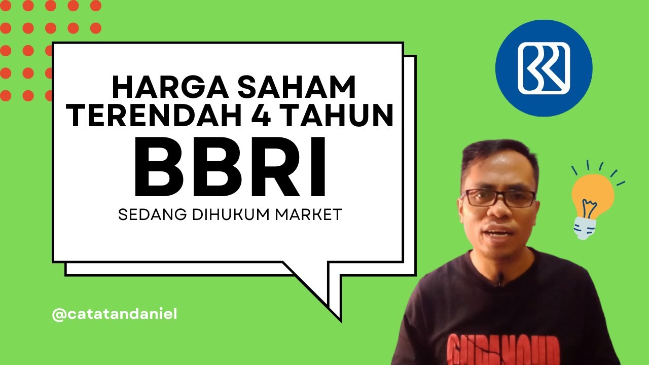 Inilah Alasan Kenapa Harga Saham BBRI Anjlok Lebih Dari 40% dari ATH ...