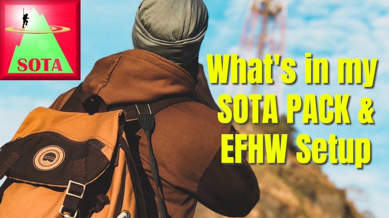 What's in my SOTA Pack & EFHW setup - YouTube