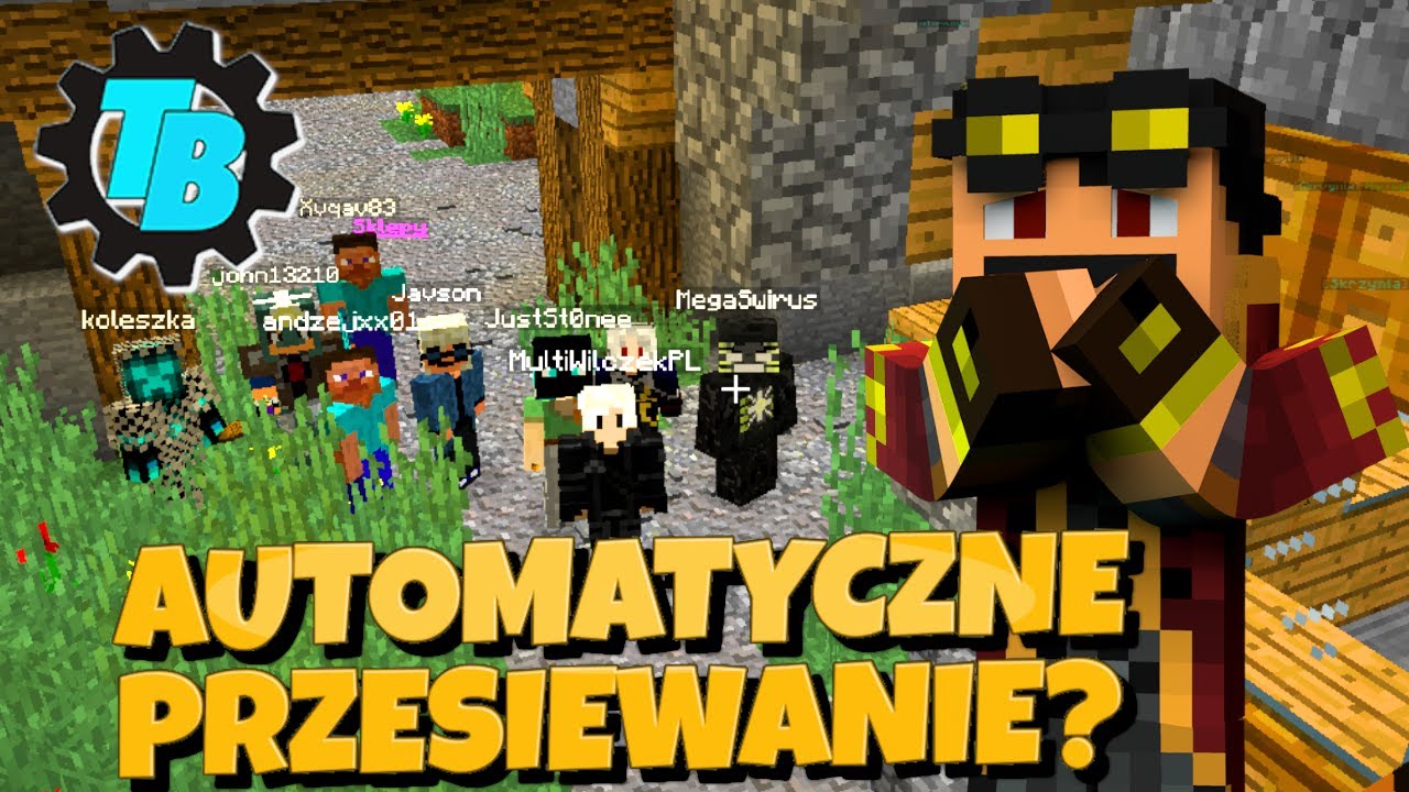 🤨AutoSieve? Ale jak? 🔍#S6E5 Minecraft na Modach - TechBlock | HD PL - YouTube