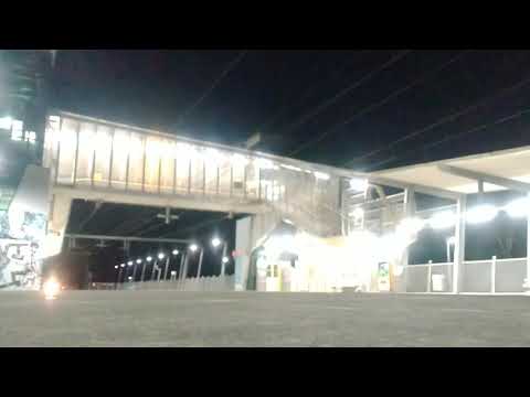 pn008 through elimbah station with a loud country horn - YouTube