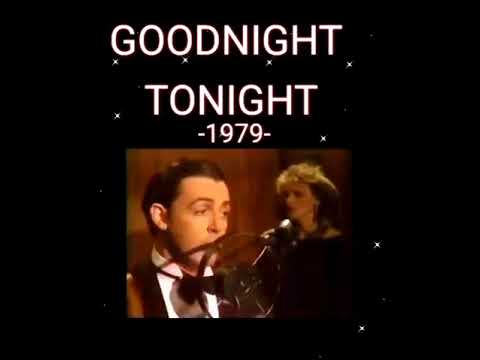 Paul Mccartney & Wings - Goodnight Tonight (1979) - YouTube