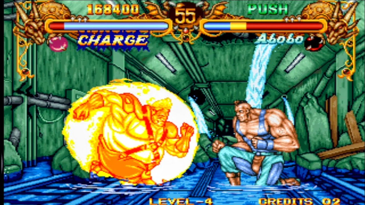 Double Dragon - BURNOV arcade 1995 neo geo fighting game - YouTube