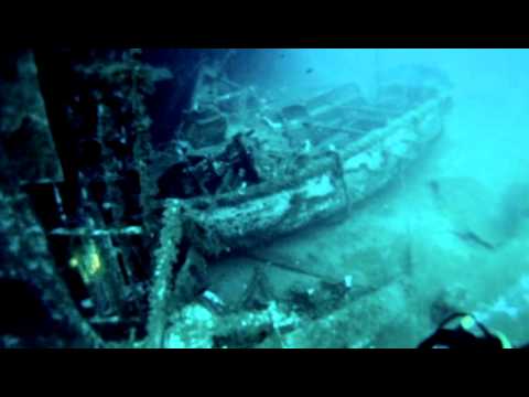 WRECK MS SAMINA Lifeboat - YouTube