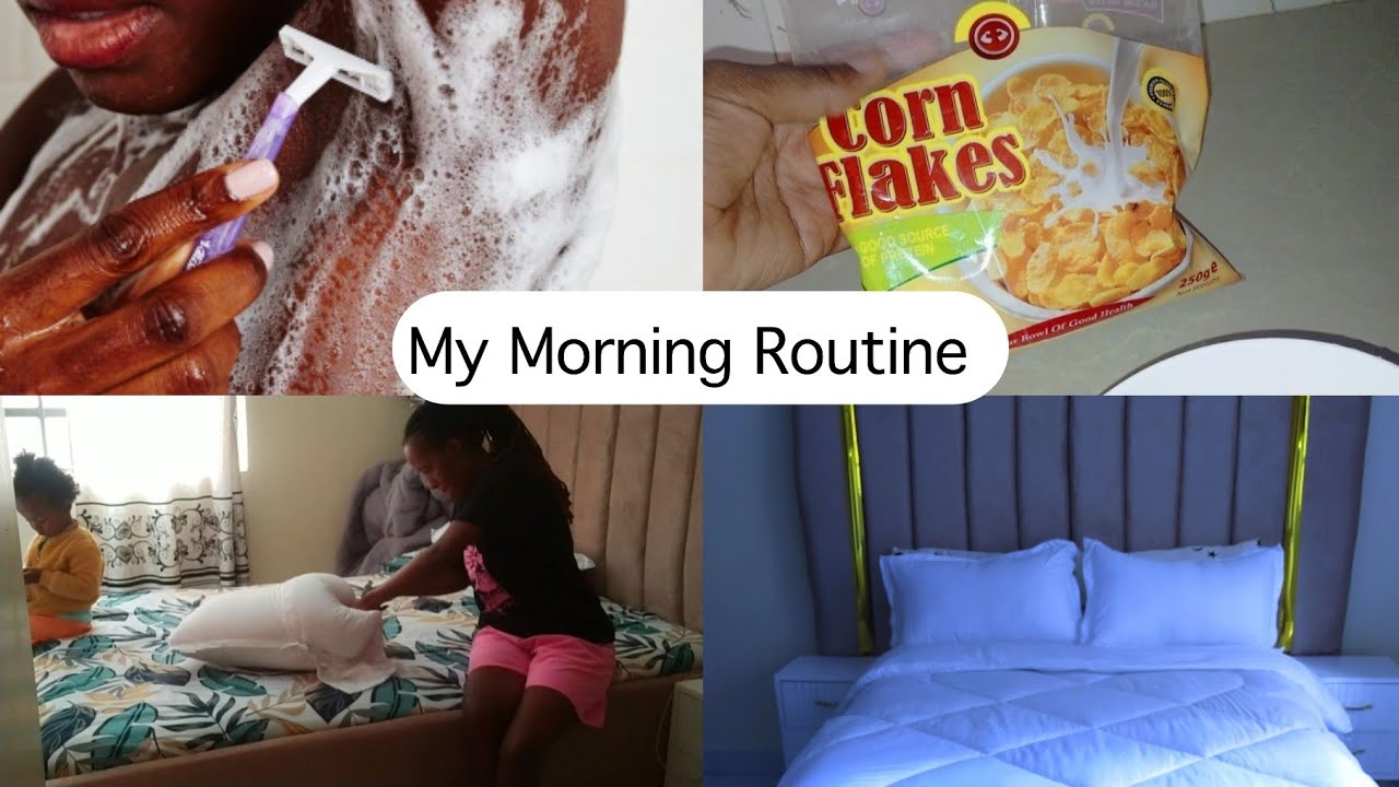Morning Routine As A KENYAN Stay At Home Mom.. - YouTube