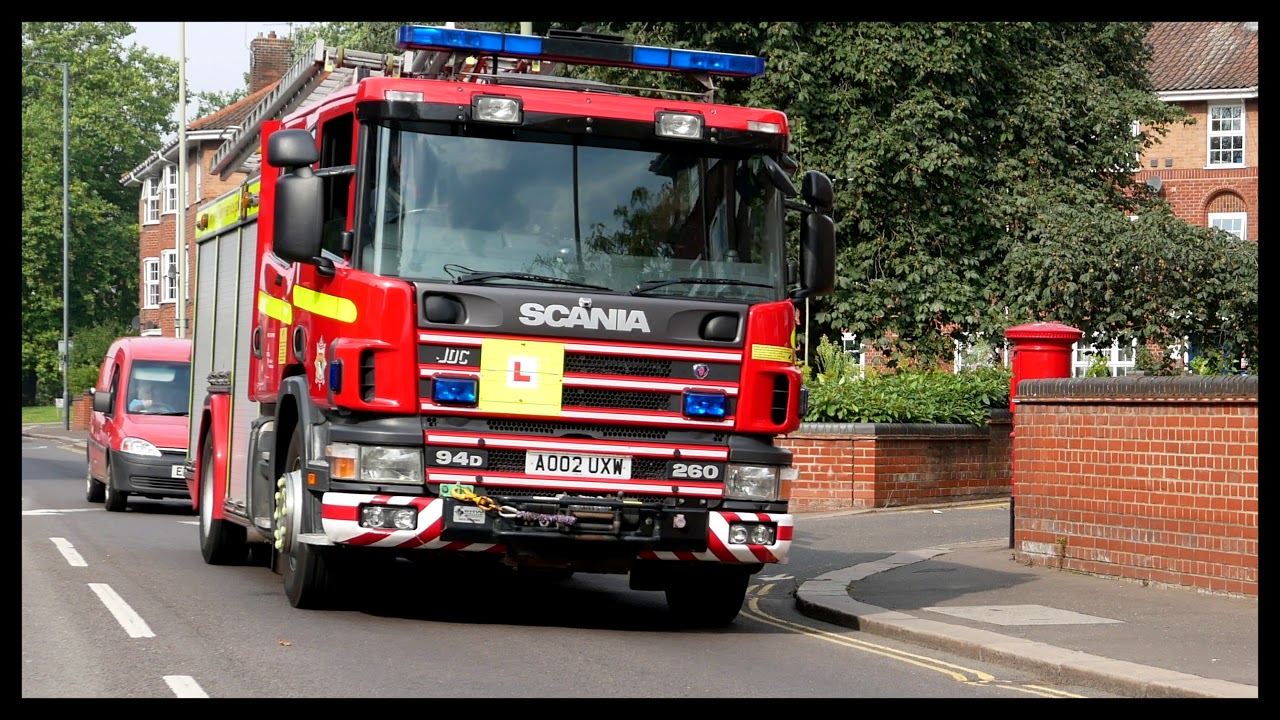 NORFOLK FIRE AND RESCUE SERVICE DRIVER TRAINING, NORWICH, AUGUST 2017 ...