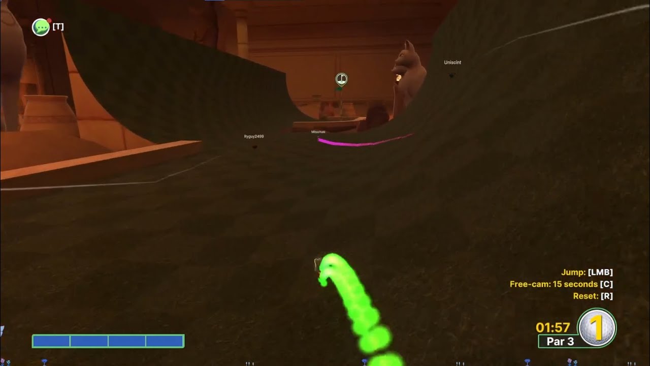 Chaotic ball action - Golf - YouTube