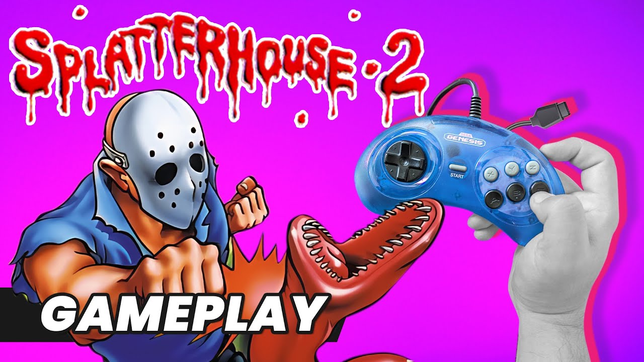 Splatterhouse 2 "Genesis" 1992 | elrafias en VIVO!!!! - YouTube