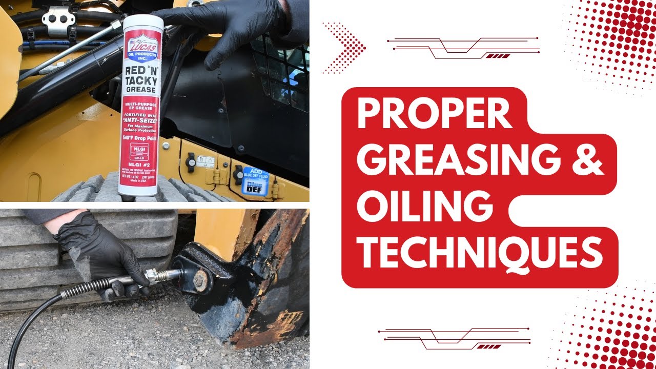 COMANCO Training Tutorial: Greasing and Oiling Heavy Equipment - YouTube