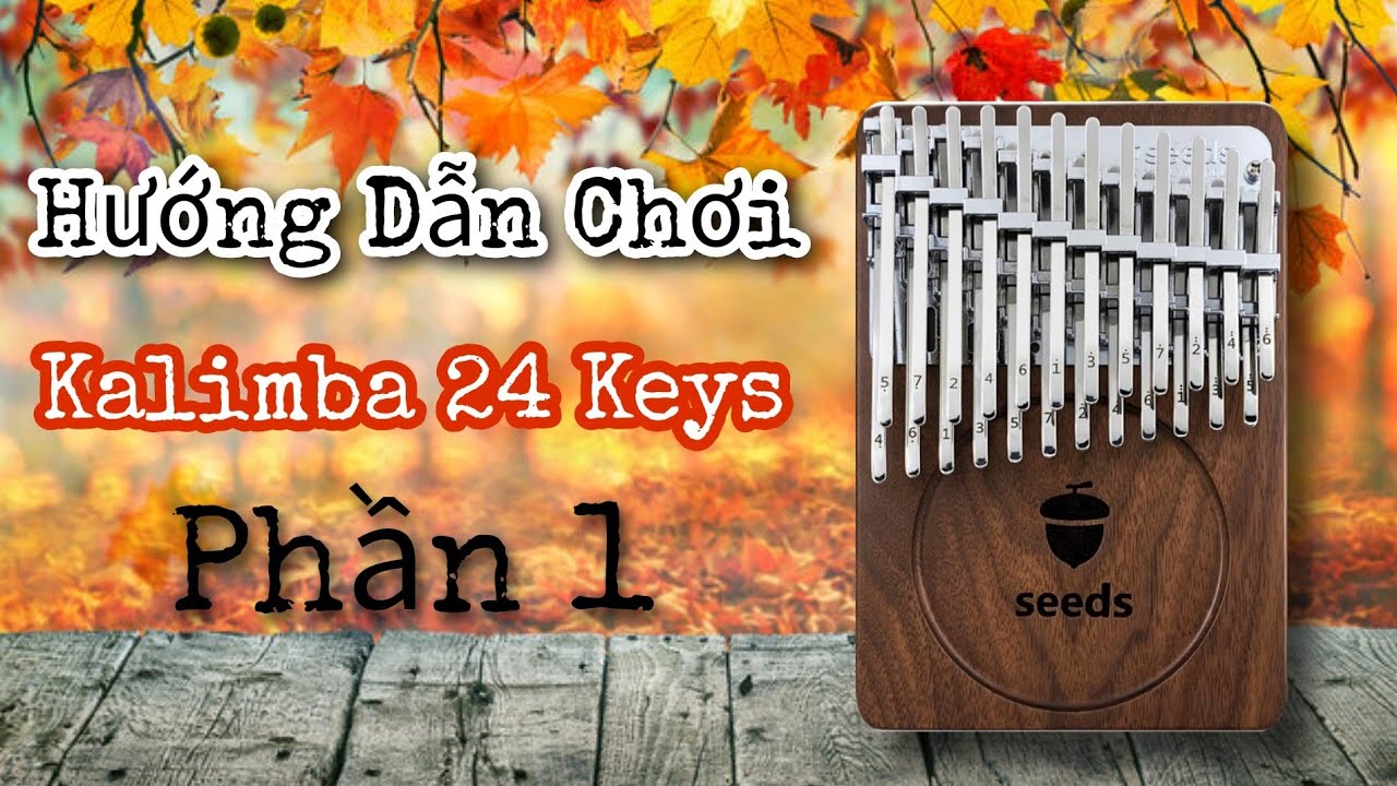 Hướng dẫn đàn Kalimba 24 phím Seeds Columbus - PHẦN 1 : Giai Điệu ...