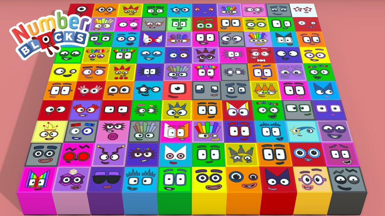 Learn Big Numbers with Numberblocks Cube Adventure Step Squad 1 to 100 ...