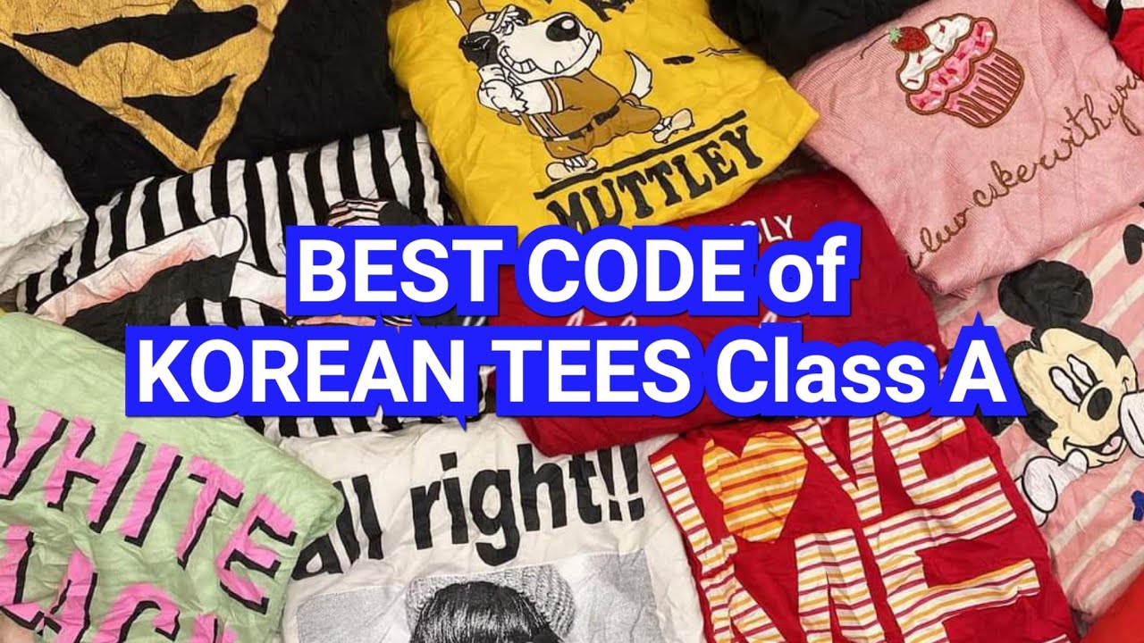 BEST CODE of Korean Ktees Class A | Jean Cacho - YouTube