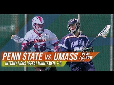 Penn State vs. UMass | 2013 Lax.com College Highlights - YouTube