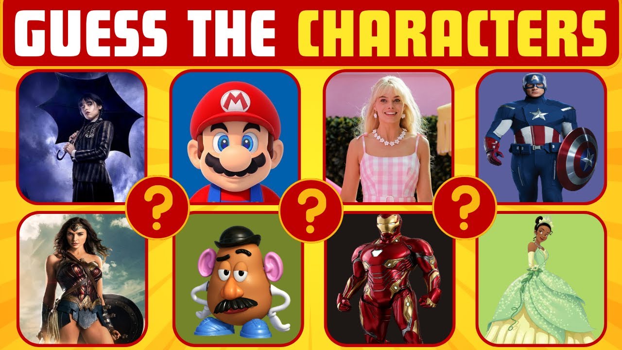 Guess the Character quiz in Just 3 Seconds | Guess the character ...