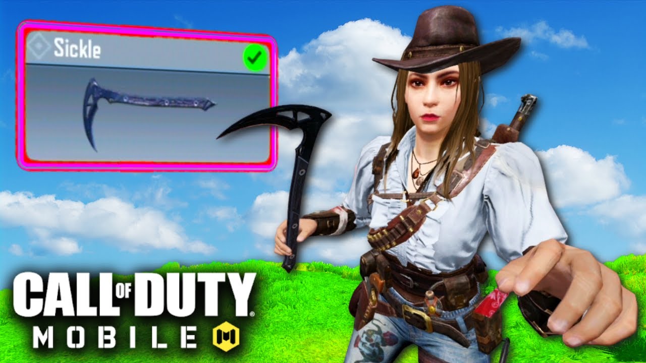 SICKLE ONLY CHALLENGE in COD MOBILE - YouTube