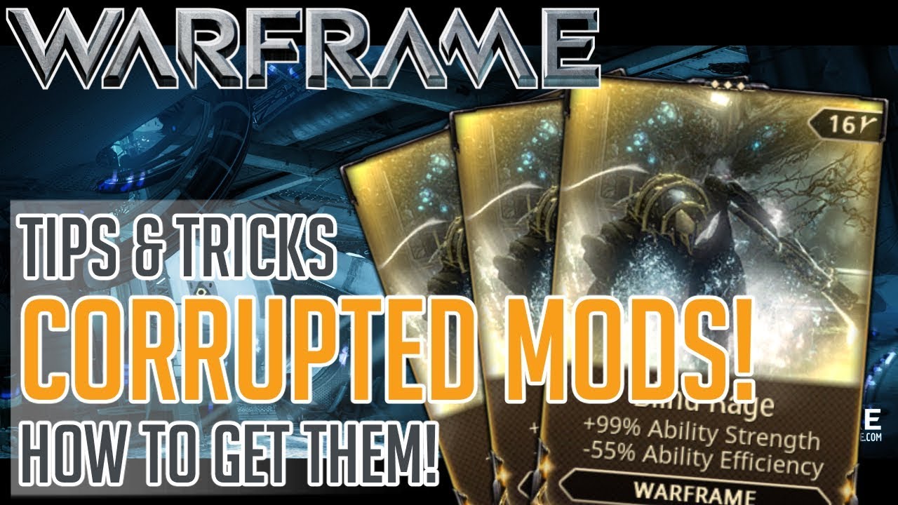 WARFRAME - HOW TO GET CORRUPTED MODS! (Orokin Vault Guide) - YouTube