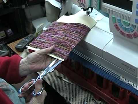 Mimi's Wefting Fibers Demonstration - YouTube