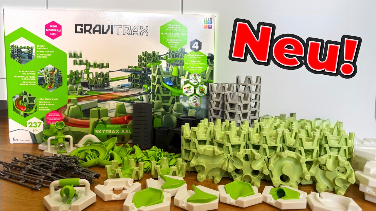 Neuheit GraviTrax SKYTRAX im Test - Action, Drops & Slides! - YouTube